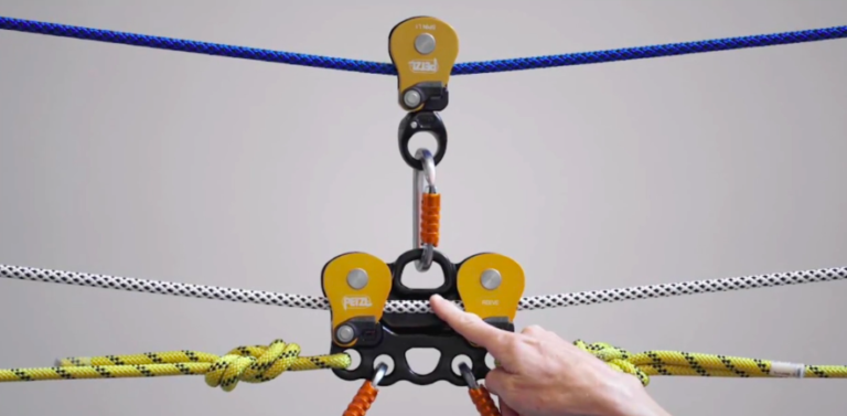 How to Use the Petzl REEVE Carriage Pulley for Highline Rescue ...