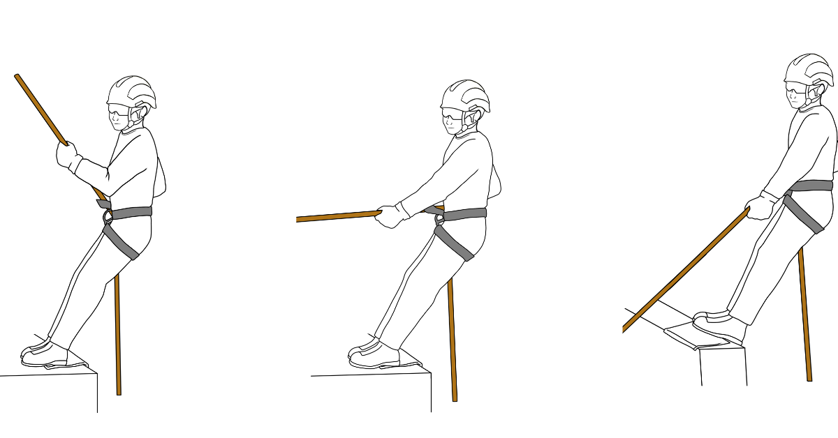 Starting a Rappel from a Difficult Edge | Rigging Lab Academy