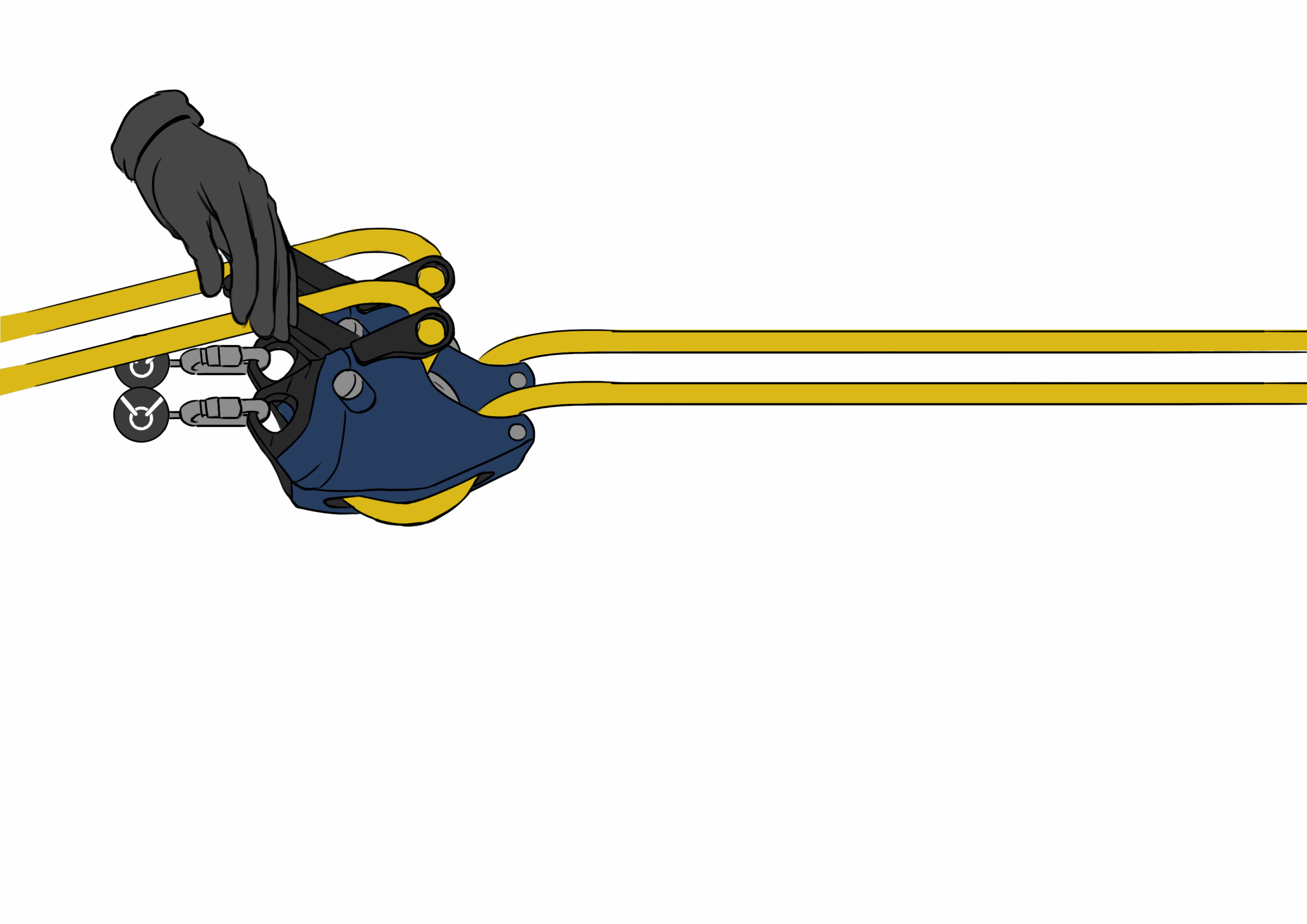 CMC Clutch Twin Tension Two Tension Lower | Rigging Lab Academy